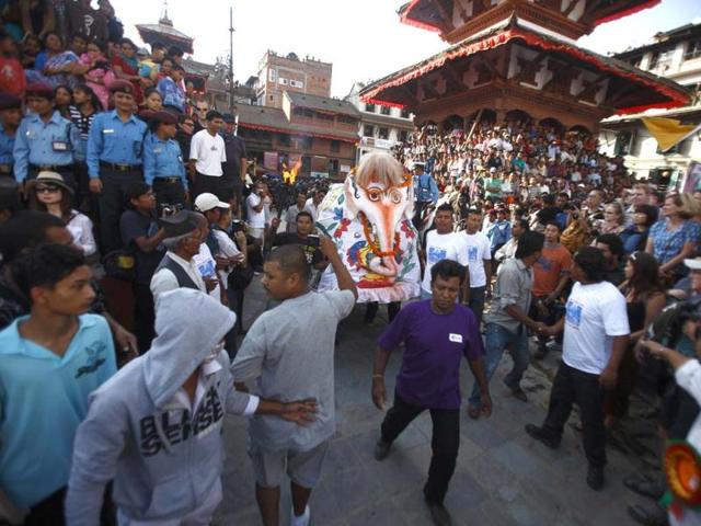 Indra Jatra festival | Hindustan Times