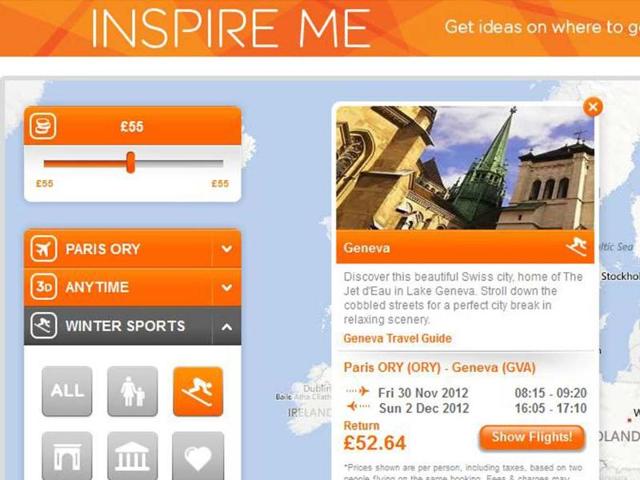 Don’t know where to travel? Use Inspire Me! | Travel