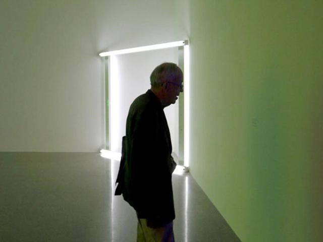 Dan Flavin lights up world of art | Hindustan Times