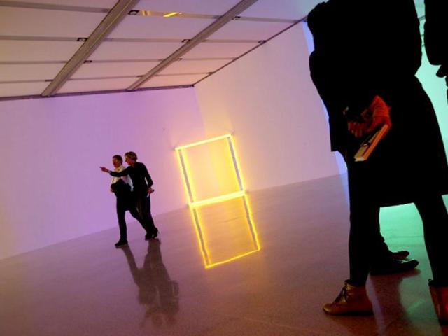 Dan Flavin lights up world of art | Hindustan Times