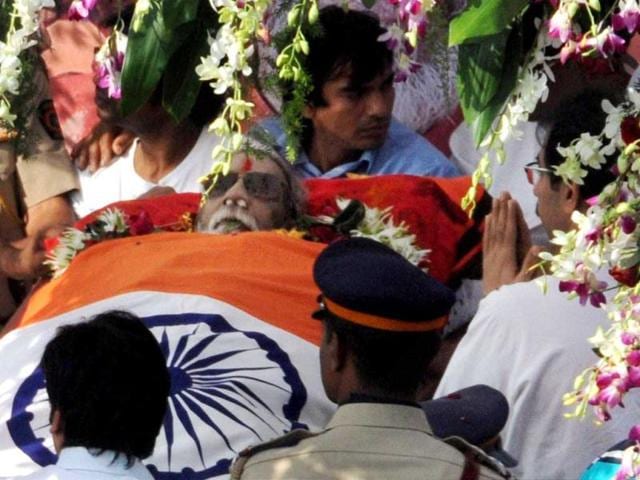 Bal Thackeray's final journey | Hindustan Times