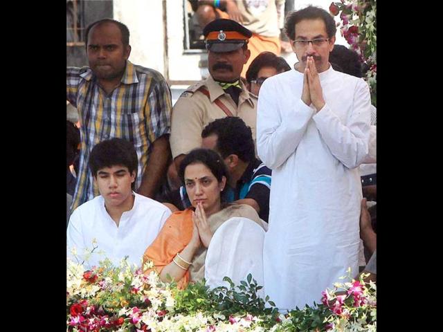 Bal Thackeray's final journey | Hindustan Times