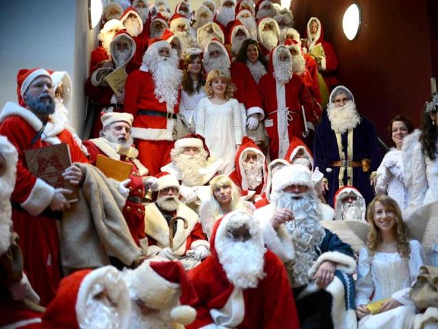 Team Santa prepares for X-mas | Hindustan Times