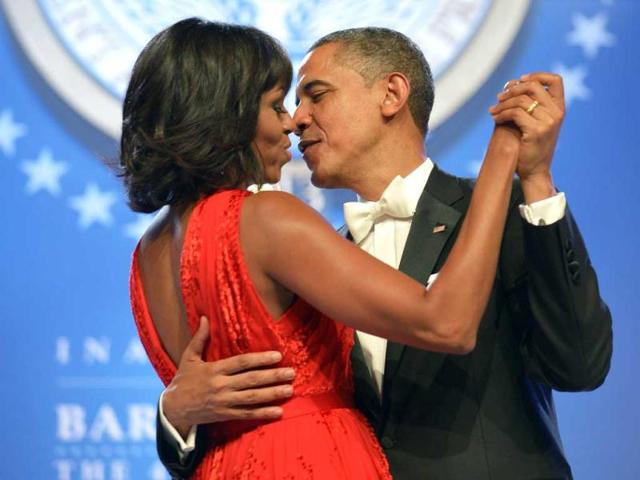 Obamas at Inaugural Ball | Hindustan Times