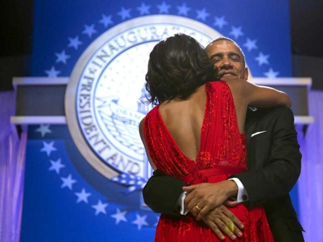 Obamas at Inaugural Ball | Hindustan Times
