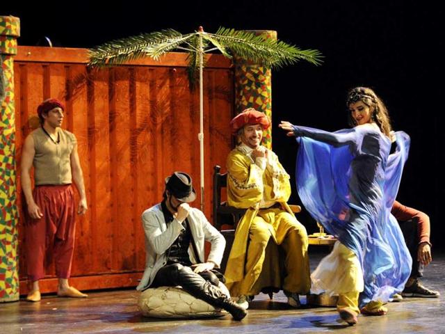 Enacting Ali Baba in France | Hindustan Times