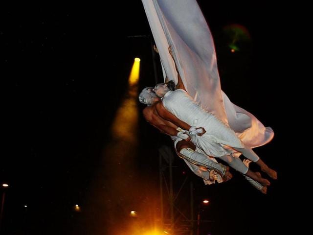 Flying Angels wow audience | Hindustan Times