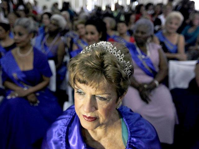 Elderly women beauty contest | Hindustan Times