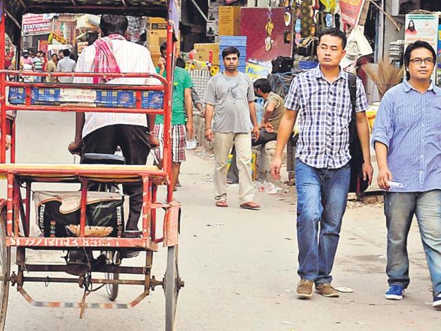 How urban ghettos, highrises co-exist | Latest News India - Hindustan Times