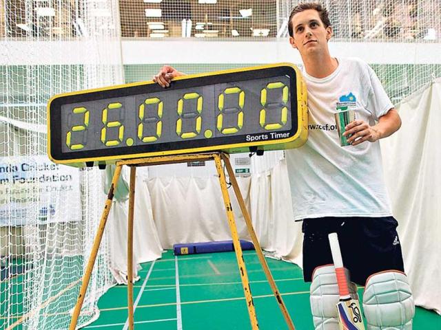 British bats for 26 hours in world record attempt | Cricket