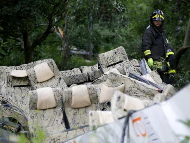 Italy coach crash | Hindustan Times