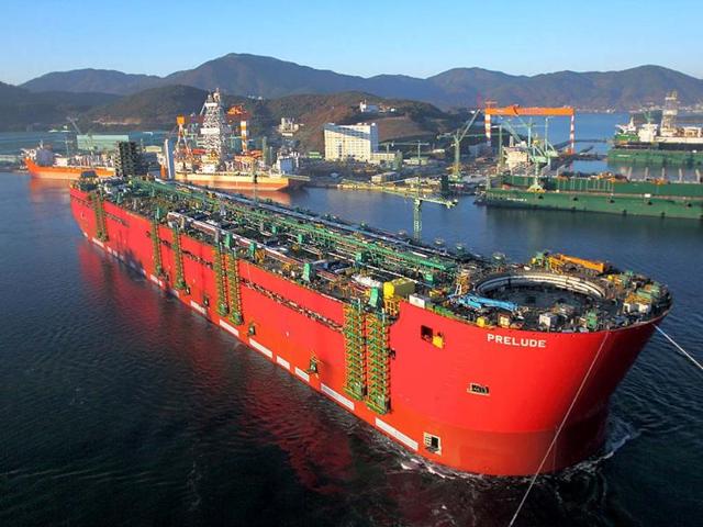 Samsung Heavy Industries floats world's largest floating vessel ...