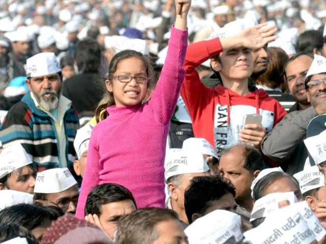 Arvind Kejriwal takes oath as 7th Delhi CM | Hindustan Times