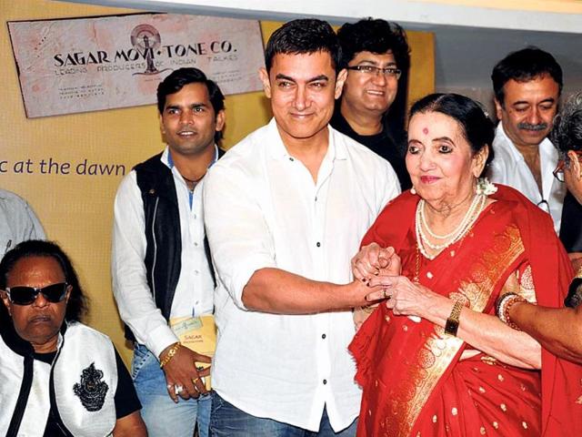 Aamir Khan, Anil Kapoor at a book launch | Hindustan Times