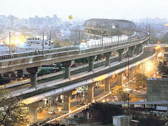 Jaipur Metro undergoes test drive | Hindustan Times