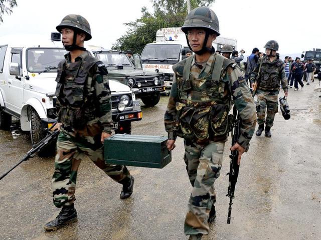 Indian Army fights terrorists | Hindustan Times