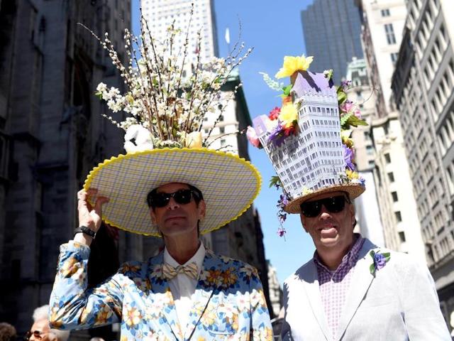 Some crazy Easter Parade hats | Hindustan Times