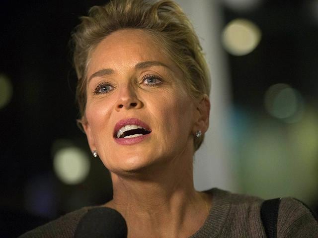 Like wine, age becomes her: Sharon Stone looks stunning as ever at HFF ...