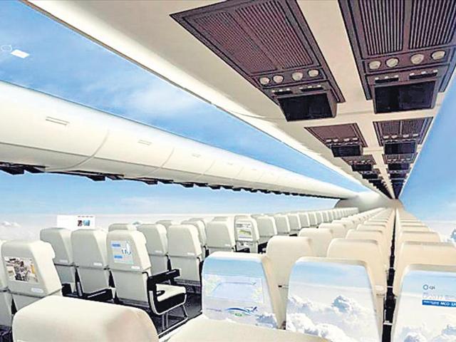 Fly in the clouds: Windowless planes could land in 10 years | World News