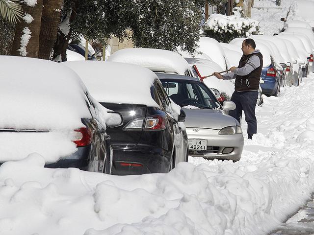 Rare snowfall in West Asia | Hindustan Times