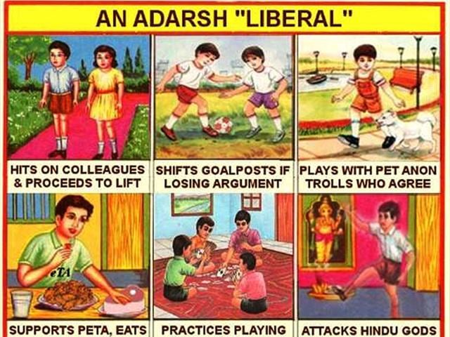 Adarsh Liberal vs Adarsh Bhakt: Hashtag war on Twitter | India News