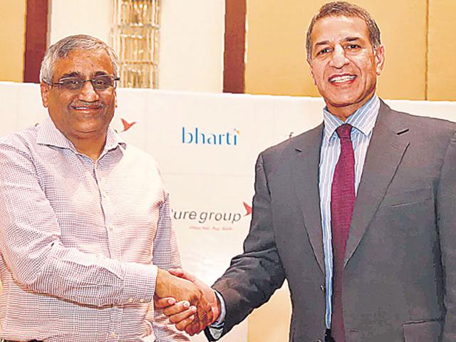 Future Group, Bharti to merge retail biz in Rs 750-cr deal - Hindustan ...