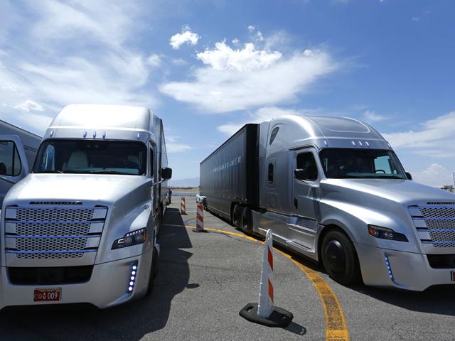The first self-driving vehicle you see may have 18 wheels | World News