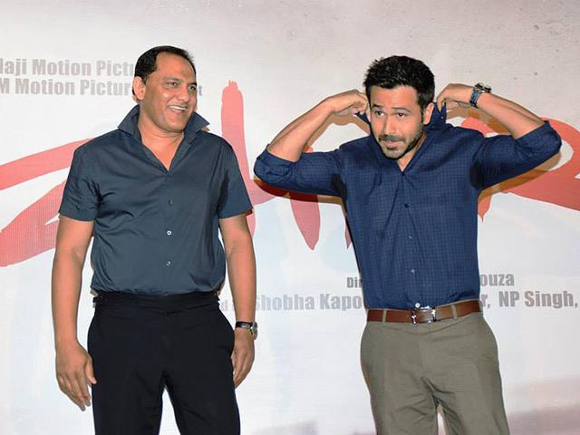 Azharuddin joins Emraan Hashmi for Azhar biopic launch | Hindustan Times