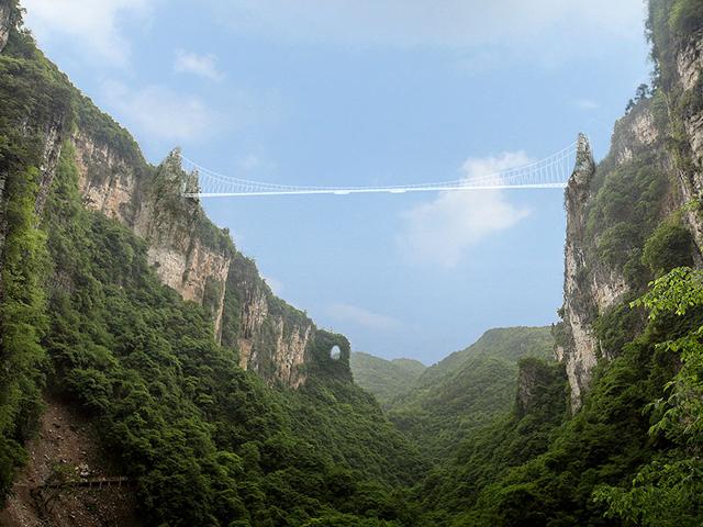 A walk in the clouds: Soon, you could take a stroll on a glass-bottomed ...