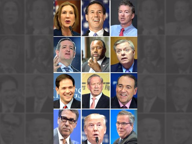 One dozen Republicans crowd the field for 2016 White House bid | World News