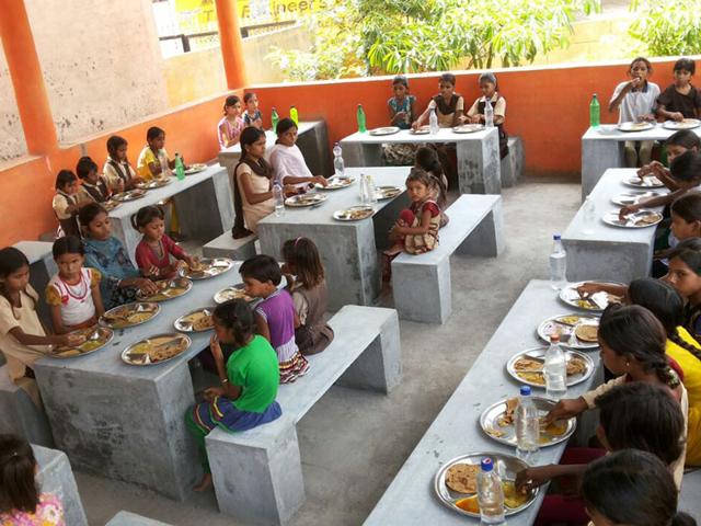 27 Indore schools get dining halls for mid-day meals | Hindustan Times