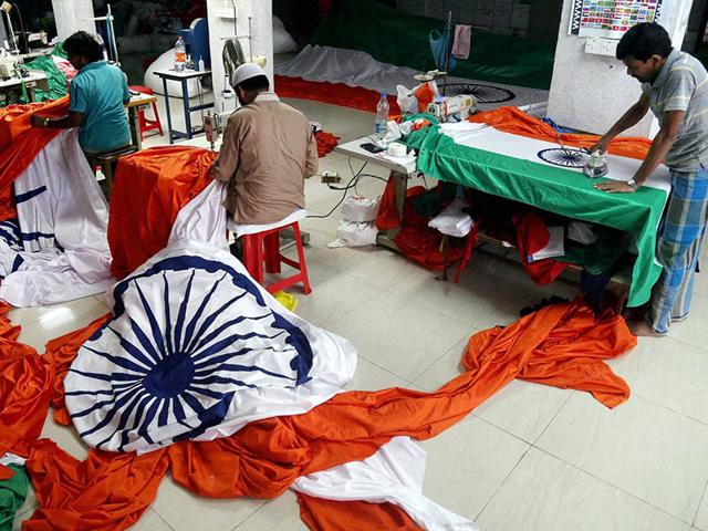 A flag for Independence | Hindustan Times