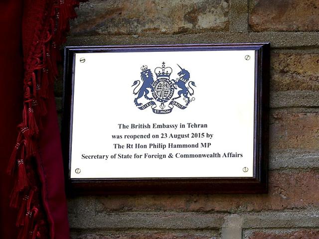 Summer thaw: British embassy in Tehran reopens after 4 years | World News