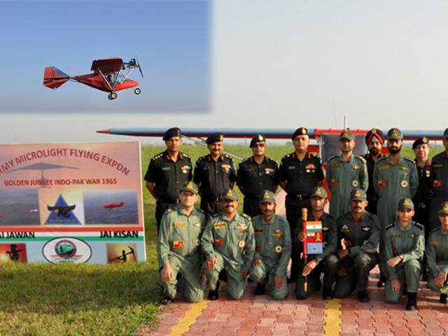 Army’s flight expedition flagged off from Mhow to commemorate 1965 war ...