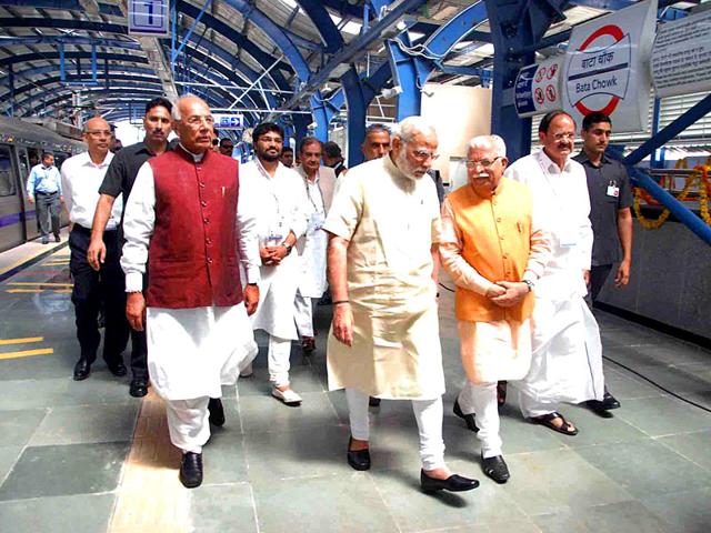 PM Modi's day out in Delhi Metro | Hindustan Times