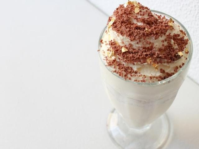 Care for some gold in your milkshake? - Hindustan Times
