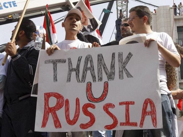 Insurgents shell Russian embassy in Syria during rally | World News