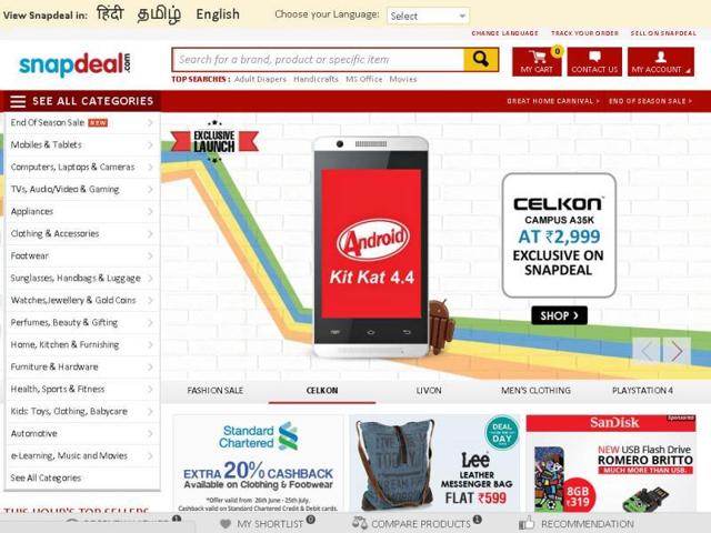 Snapdeal expects $100 million profit from electronics sales offer ...
