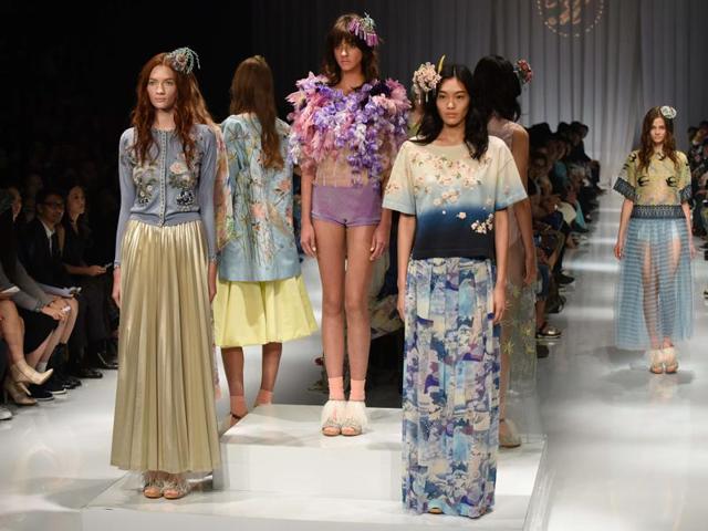 Style comes in many hues at the Tokyo Fashion Week | Hindustan Times