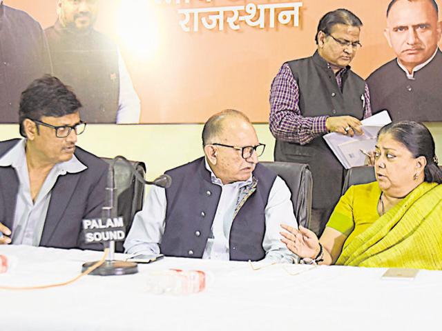 2nd anniv of Raje govt: BJP opens event to public fearing low turnout ...