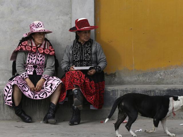 Check out ‘Takanakuy’, Peru’s ritual fighting event | Hindustan Times