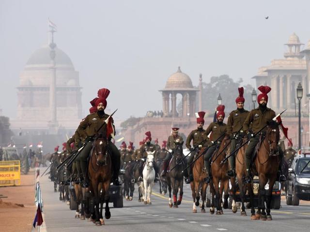 Rehearsals for Republic Day parade in full swing | Hindustan Times