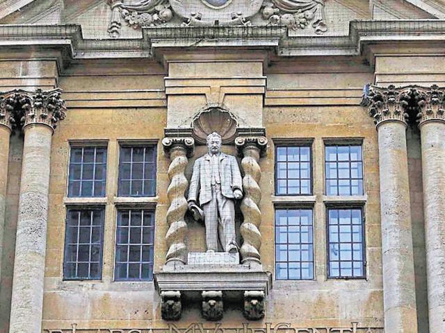 Gandhi drawn into Oxford debate over Rhodes’ statue felling | World News
