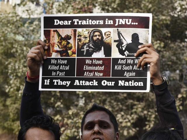 Right or Left? JNU campus issue triggers protests | Hindustan Times