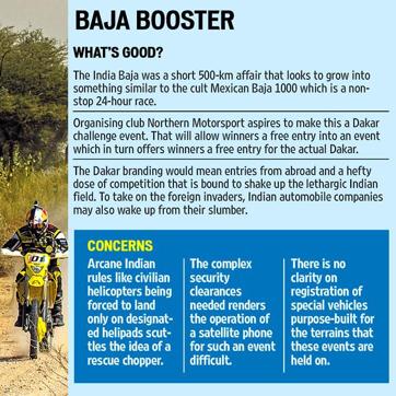 India Baja, an aspiring Dakar challenge, a new path for off-road racing ...