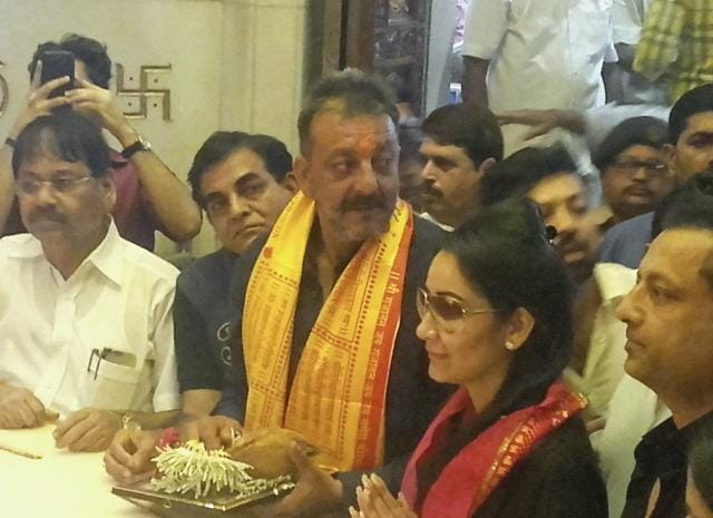 Sanjay Dutt released from jail, visits mother Nargis’ grave | India News