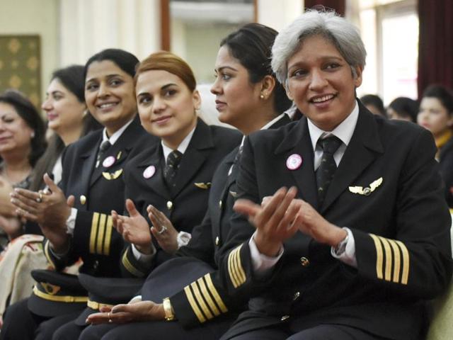 Scaling new heights: Meet the crew of the ‘historic’ all-women’s flight ...
