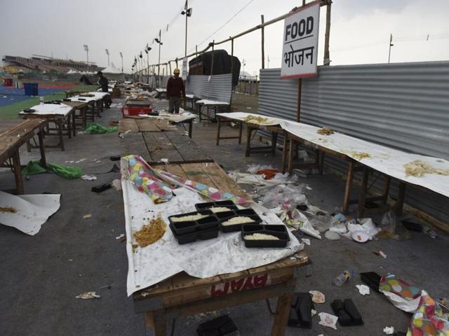 Art of dumping: Garbage mess at World Culture Festival | Hindustan Times