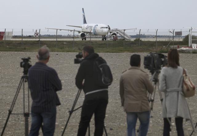 In pics: EgyptAir plane hijacked, taken to Cyprus; passengers released ...