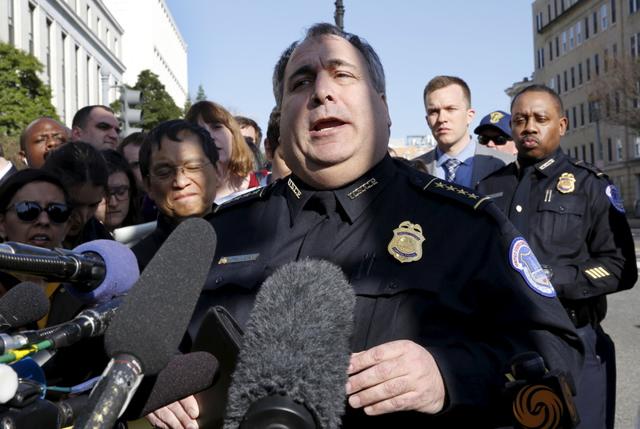 Panic as US police shoot armed man at Washington Capitol | World News